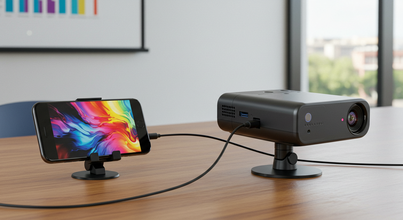 Projector for Phone: Best Options to Connect Your Mobile for Big Screen ...